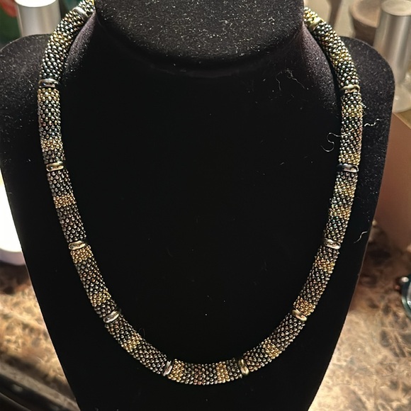 Talbots | Jewelry | Talbots Tri Color Necklace With Extension Can Be ...